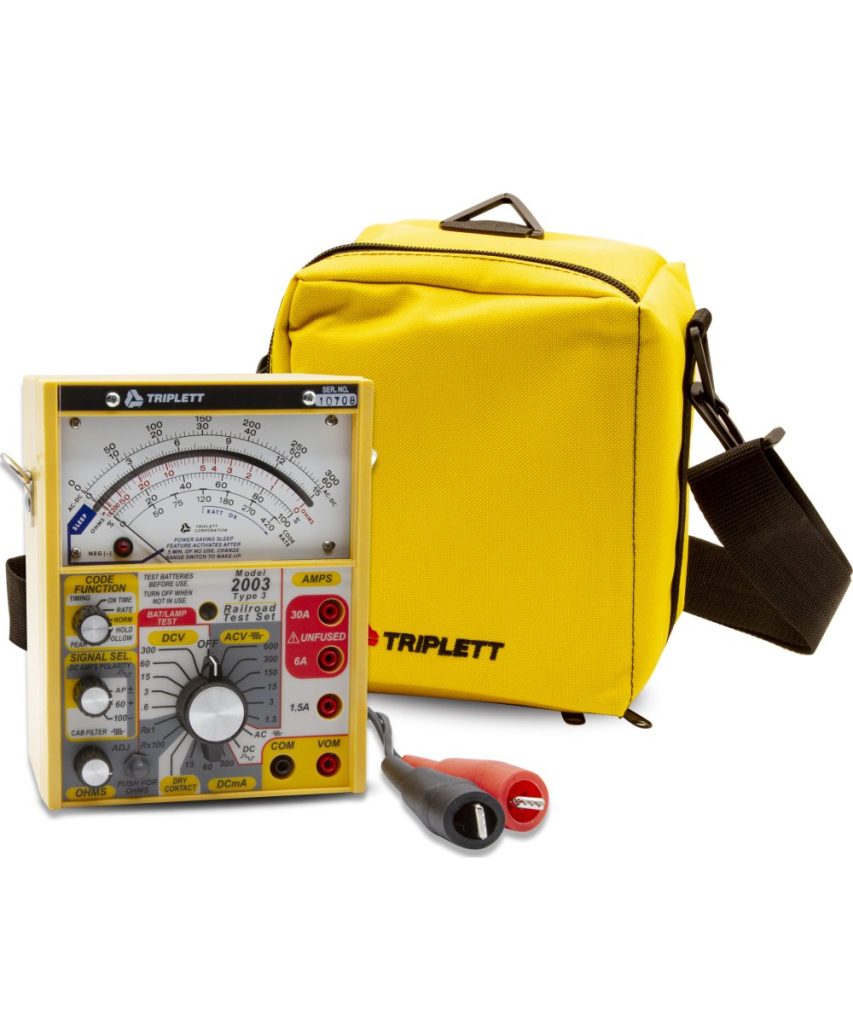 Railroad Test Set (60Hz and 100Hz Cab Filters) – SMET