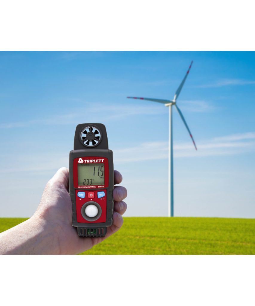 10-in-1 Environmental Meter with Air Flow – SMET