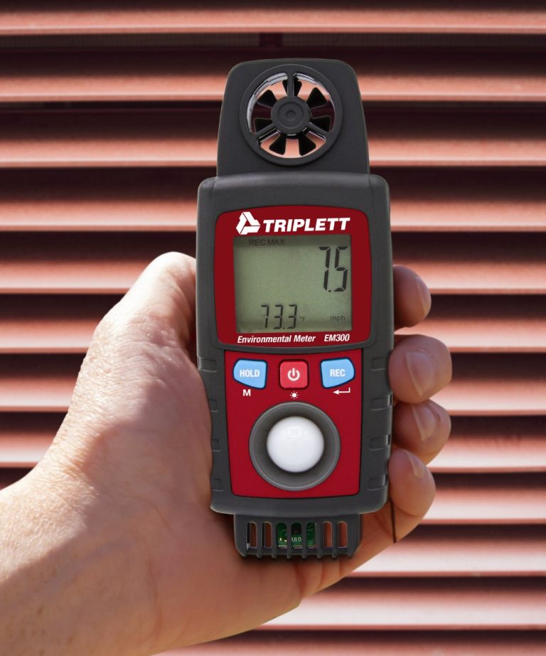 10-in-1 Environmental Meter with Air Flow – SMET