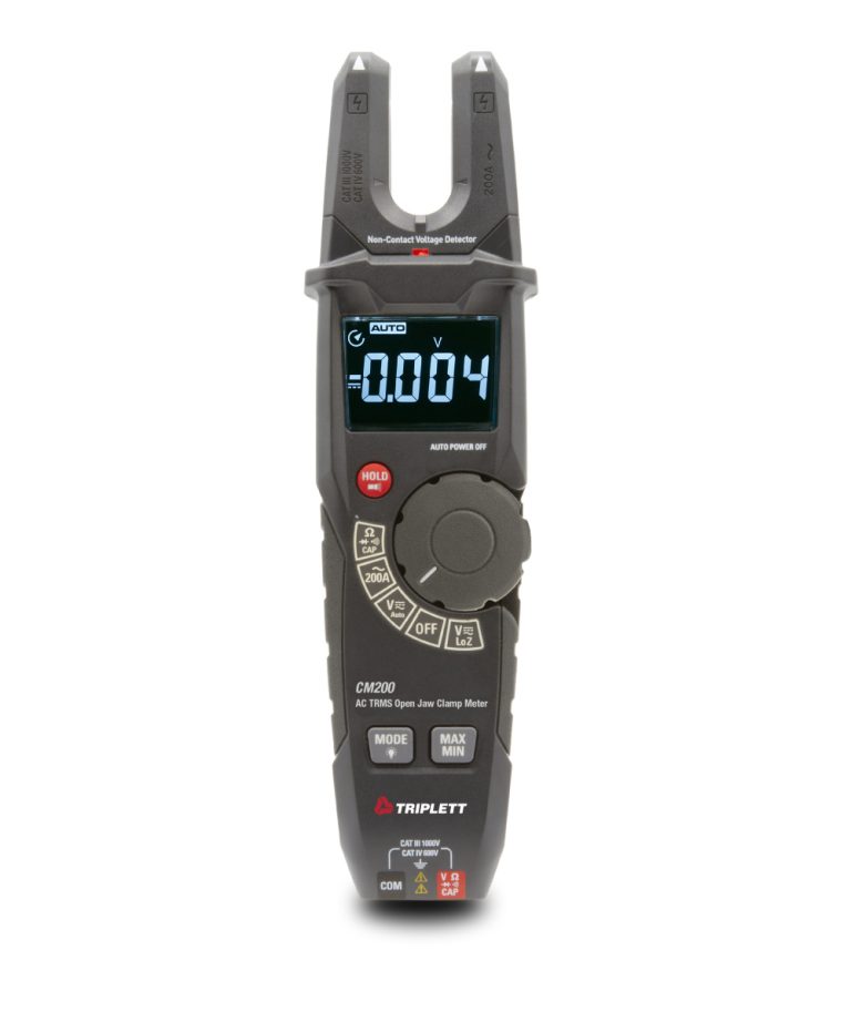 200A True RMS Open Jaw Clamp Meter – SMET
