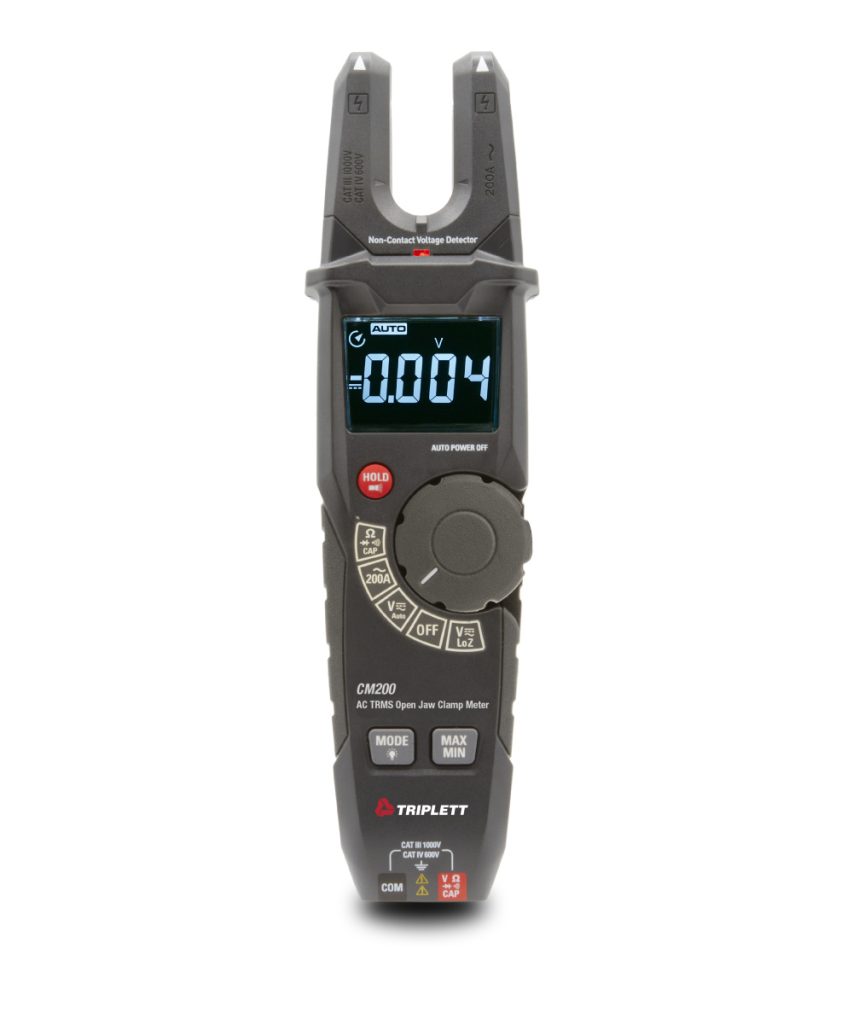 200A True RMS Open Jaw Clamp Meter – SMET