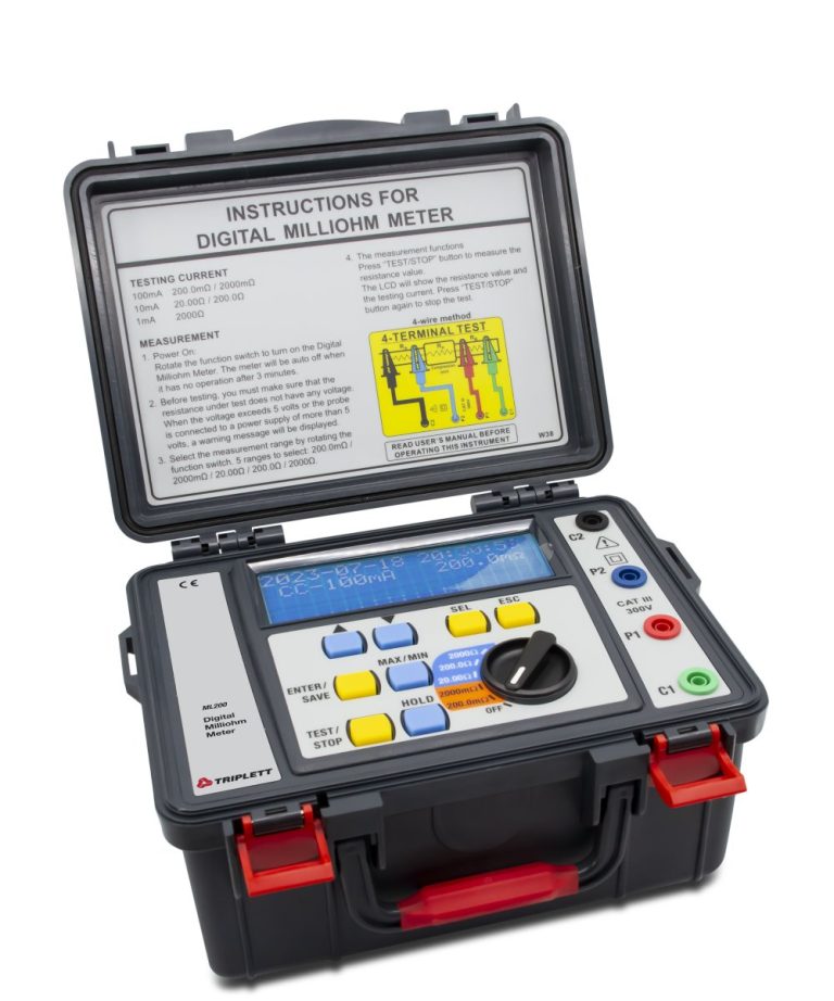 Battery Powered MilliOhm Meter – SMET