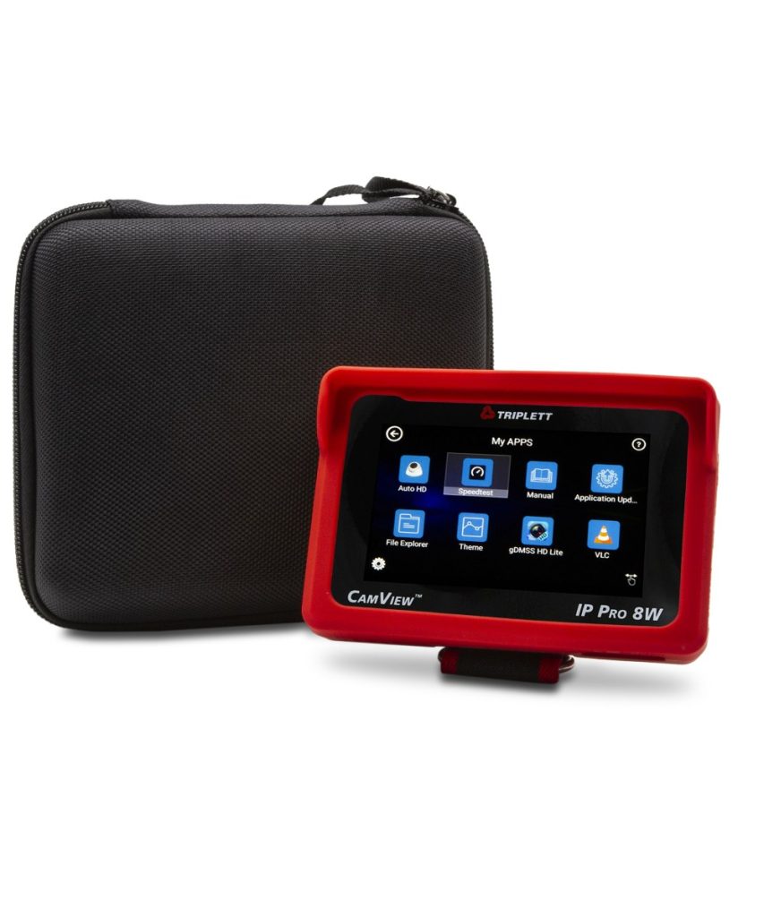 CamView 4″ IP Pro-8W HD CCTV Tester, wrist mount – SMET
