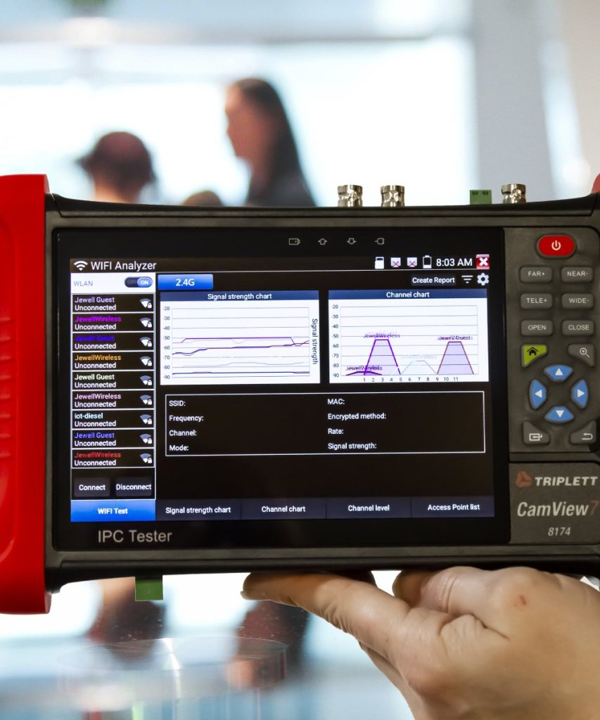 CamView 7 Camera Tester with 2.4G Spectrum Analyzer – SMET
