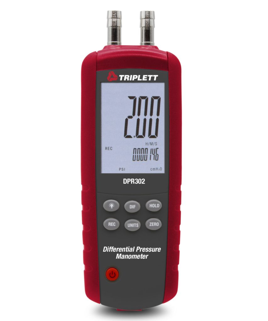 Differential Pressure Manometer, 2psi – SMET