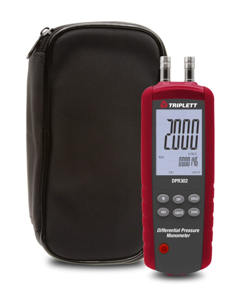 Differential Pressure Manometer, 2psi – SMET