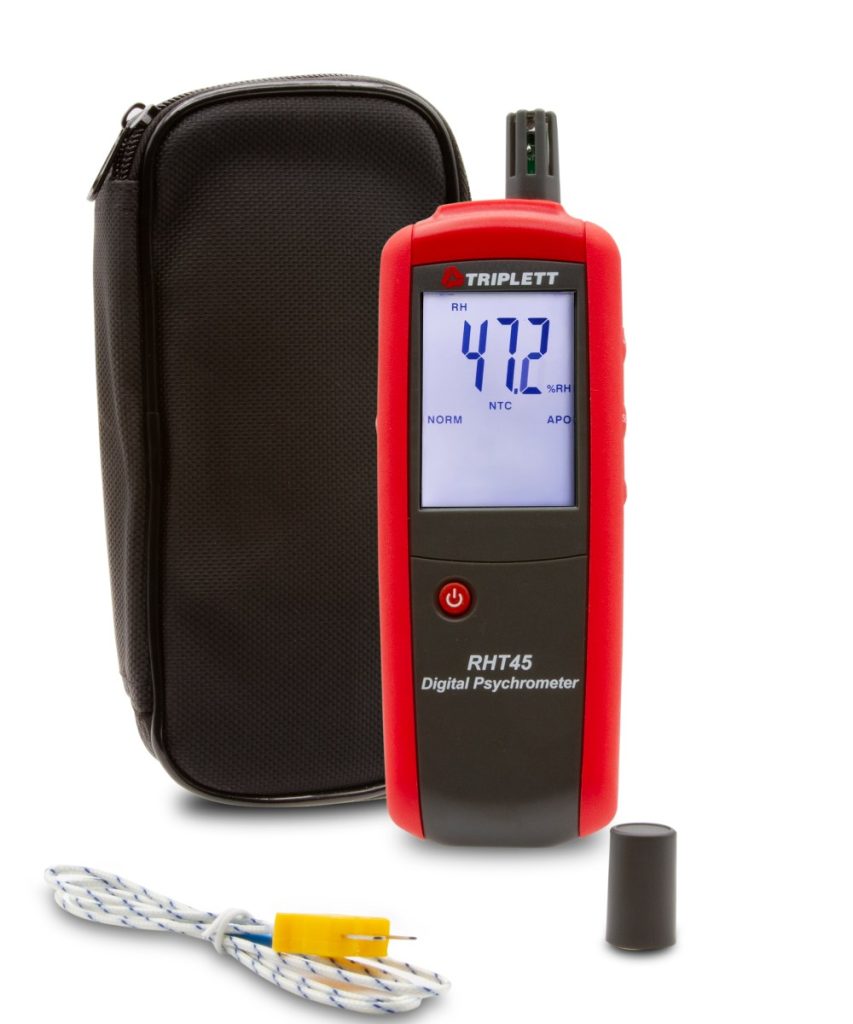 Digital Psychrometer with Type K – SMET