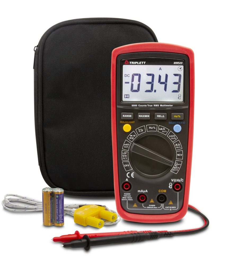 True RMS Multimeter with Low pass filter – SMET